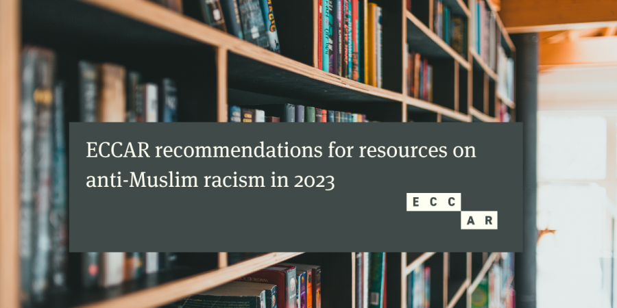 ECCAR recommendations for resources on anti-Muslim racism in 2023 | ECCAR